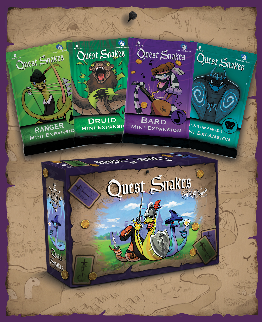 Newcomer Bundle – Quest Snakes